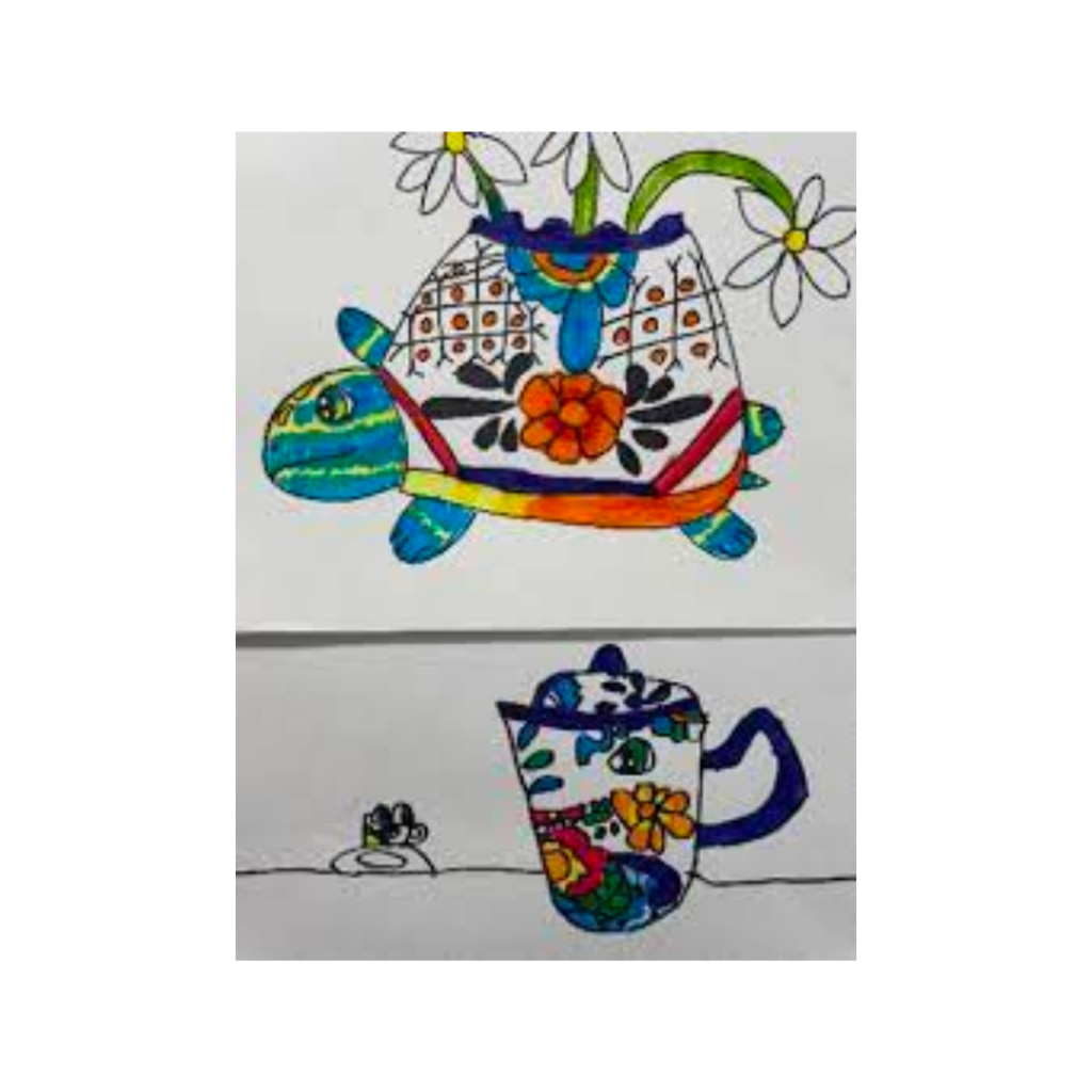 Cinco De Mayo Art Project: Talavera Turtle - Soul Sparklettes Art
