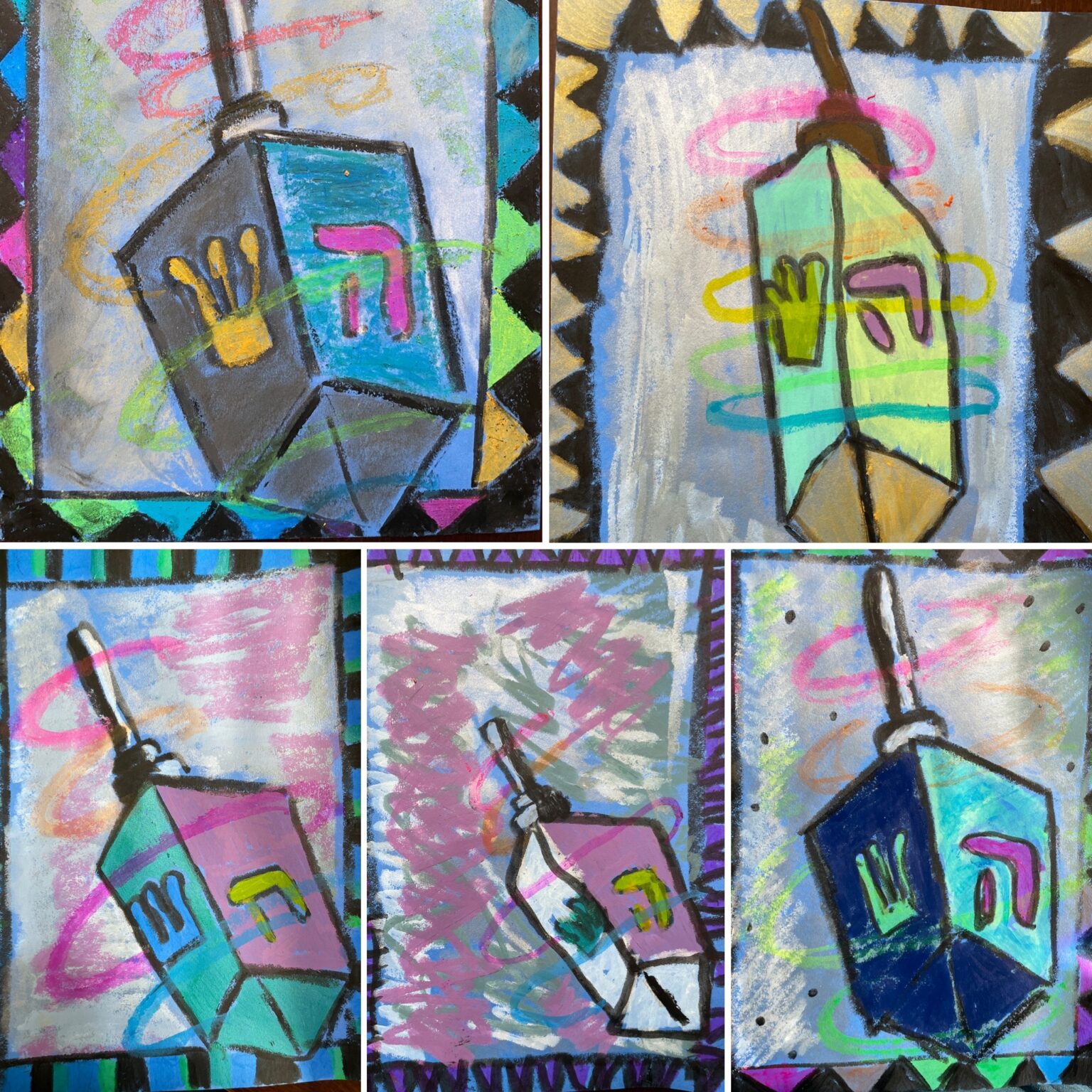 Dancing Dreidel Art Project Soul Sparklettes Art Dancing Dreidel Art Project Soul Sparklettes Art