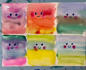Watercolor Ghost Art Project | Halloween Art Project for Kids - Soul ...