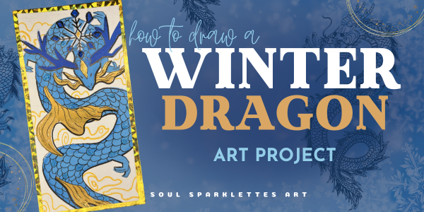 How to Draw a Winter Dragon | Art Projects for Teens & Tweens - Soul ...